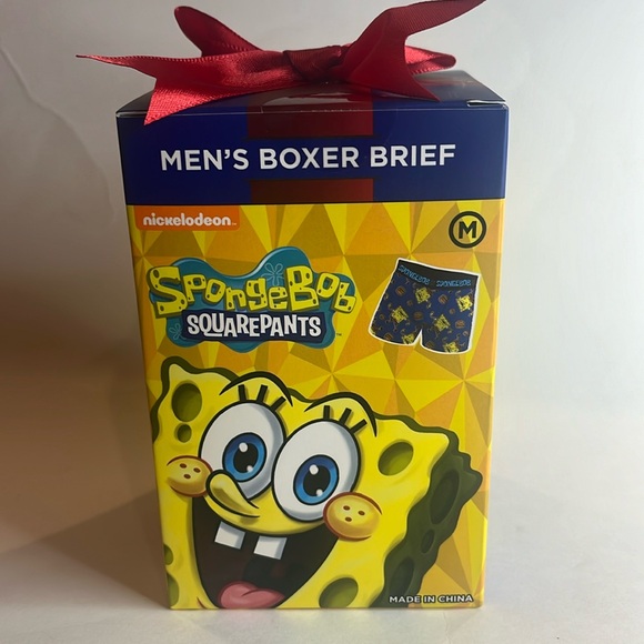 Nickelodeon | Underwear & Socks | Nickelodeon Sponge Bob Mens Boxer ...